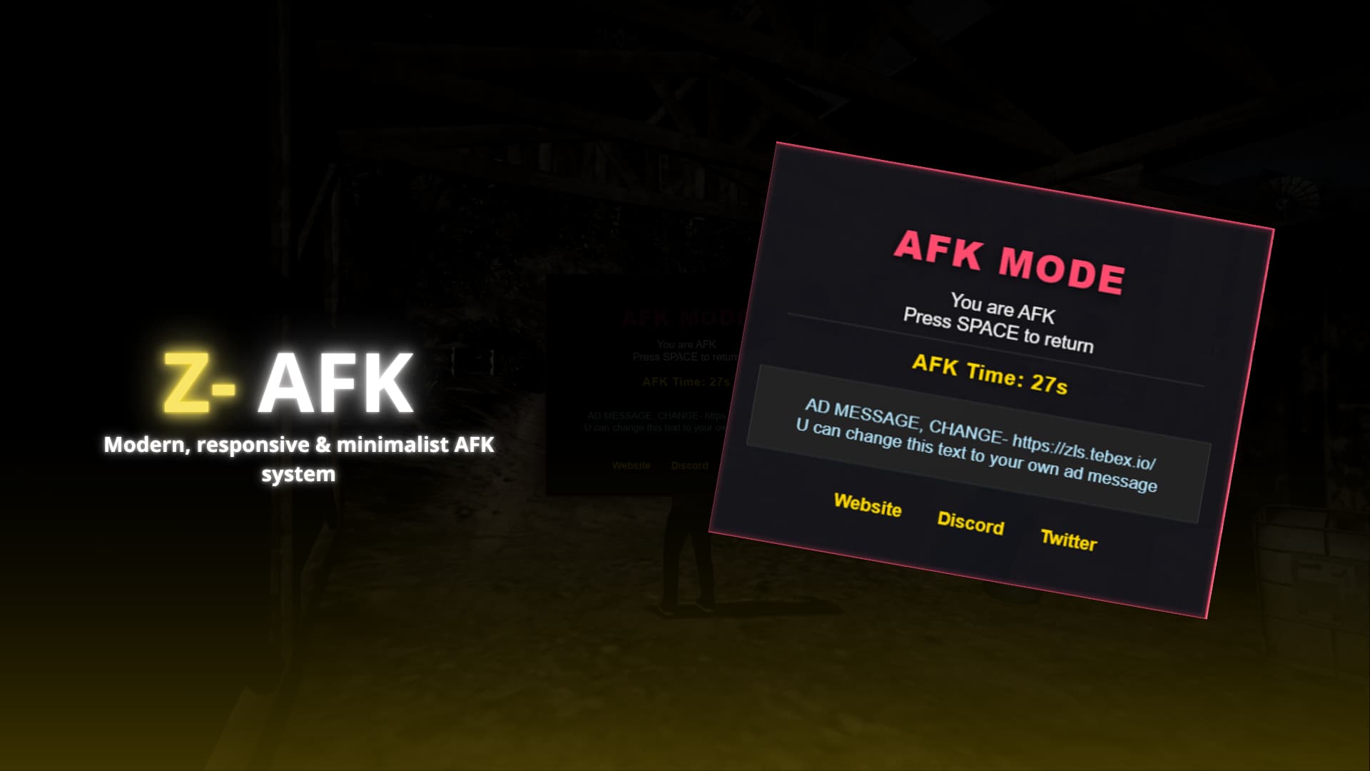 Z- AFK System - FiveM Releases - Cfx.re Community