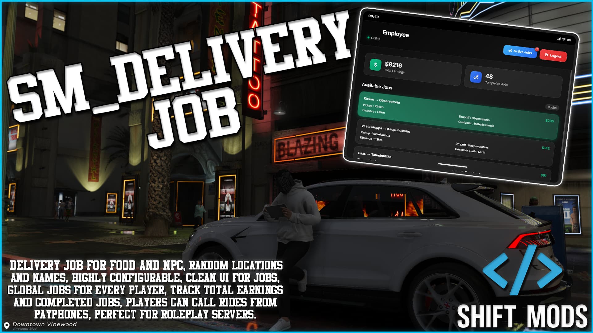 Delivery Job - FiveM Releases - Cfx.re Community