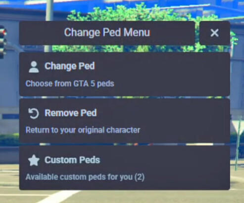 [Standalone] Ped Menu - FiveM Releases - Cfx.re Community
