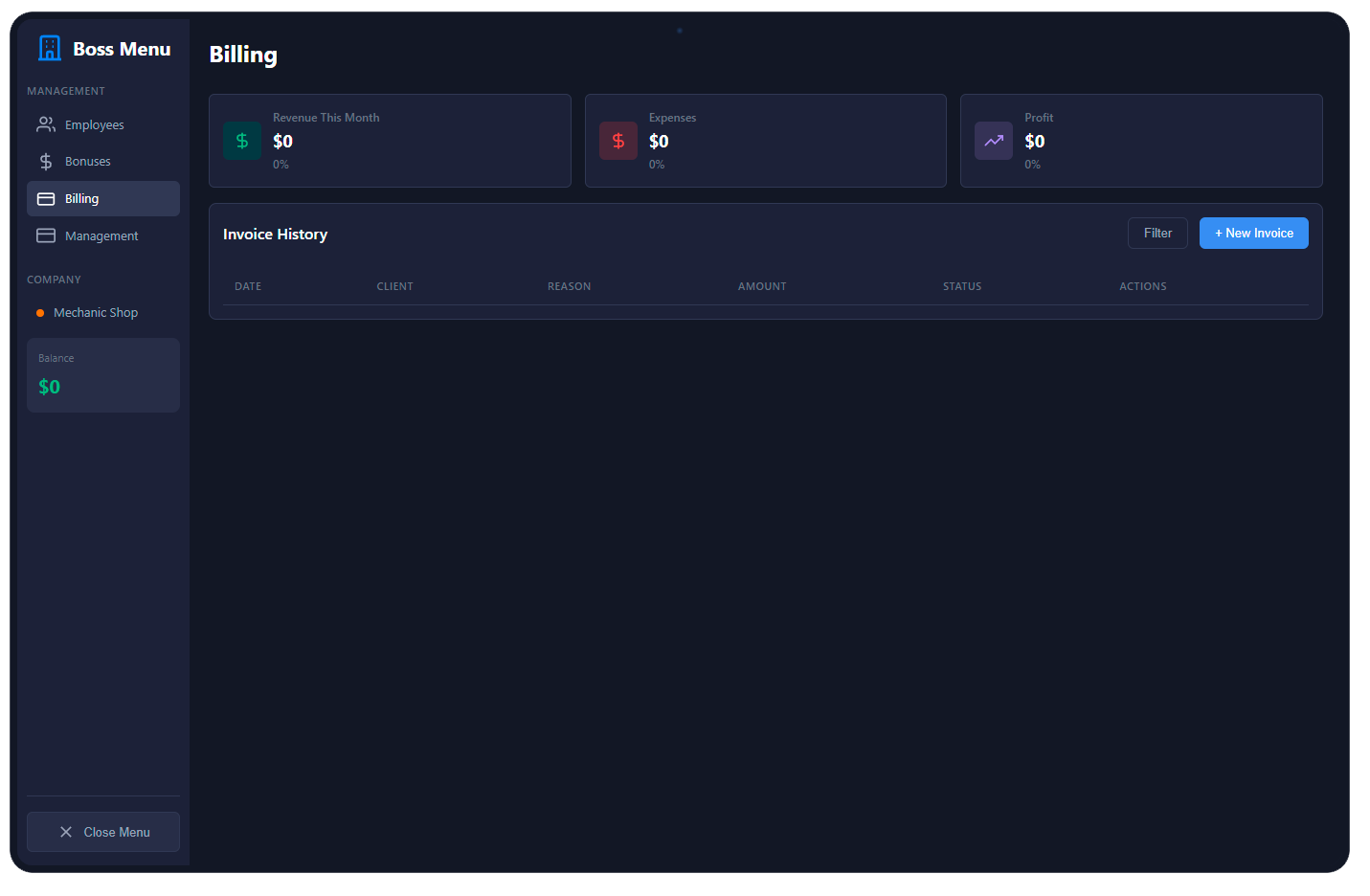 Advanced Boss Menu - Complete Business Management System + LBPhone APP ...