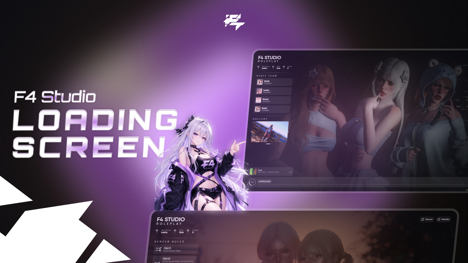 [PAID] Loading Screen V2 | Standalone | F4 Studio - FiveM Releases ...