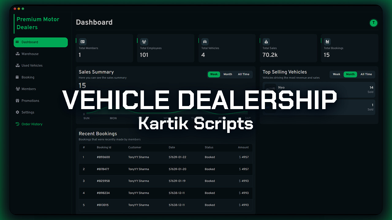 Kartik- Dealership | Advanced Dealership With Stock System - FiveM Releases - Cfx.re Community