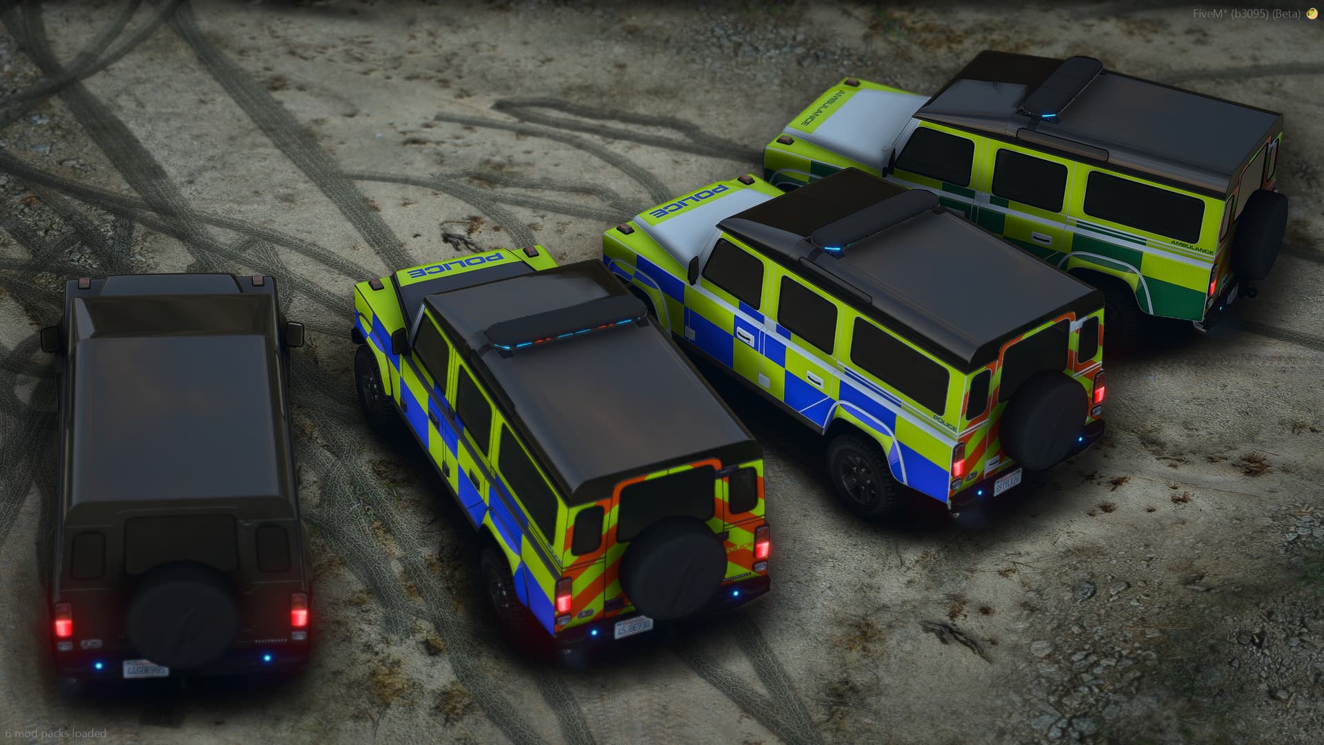 Gallivanter Peacemaker Marked/Unmarked/Ambo ELS and NON-ELS - FiveM ...