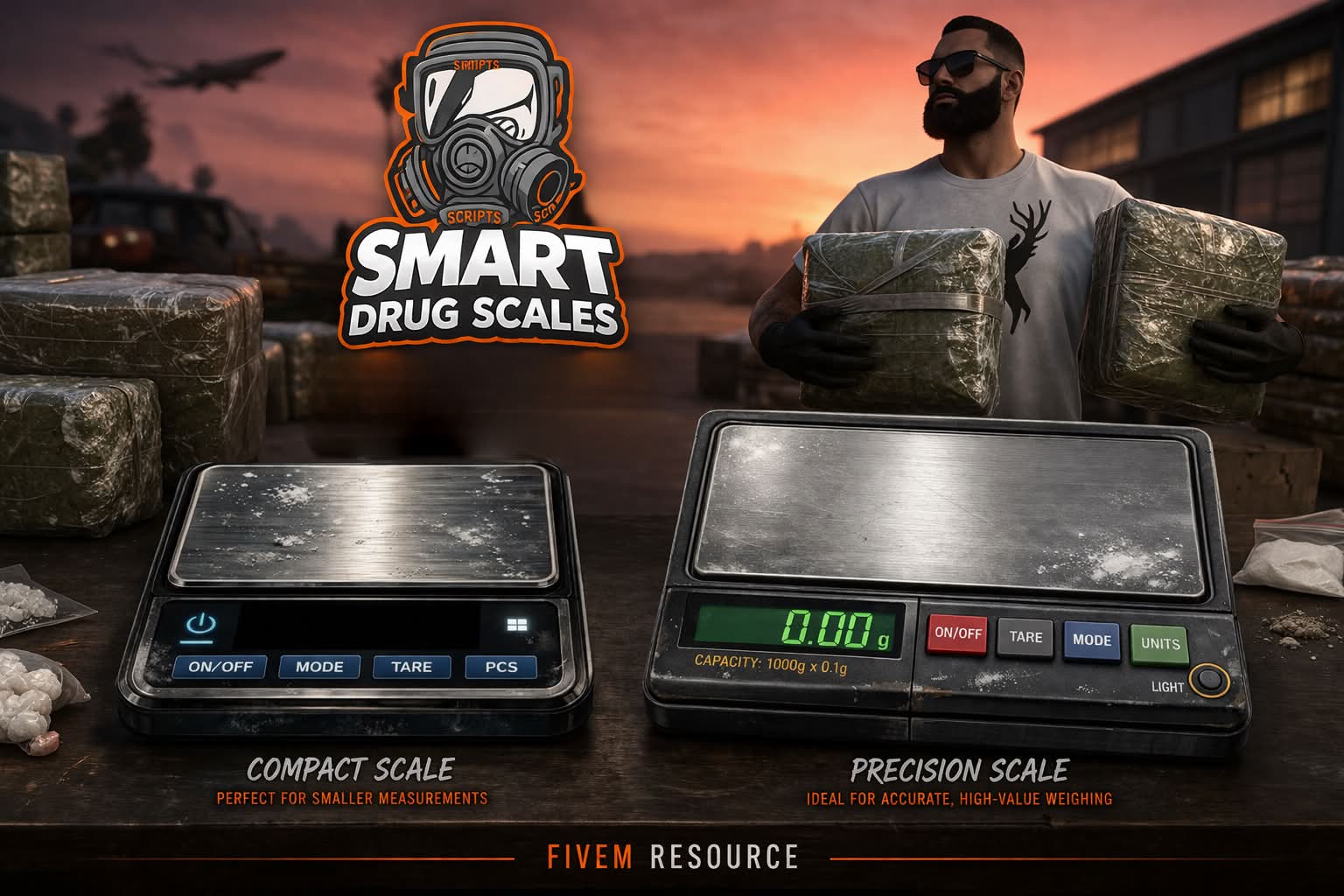 Smart Drug Scales - Realistic Drug Packaging - FiveM Releases - Cfx.re ...