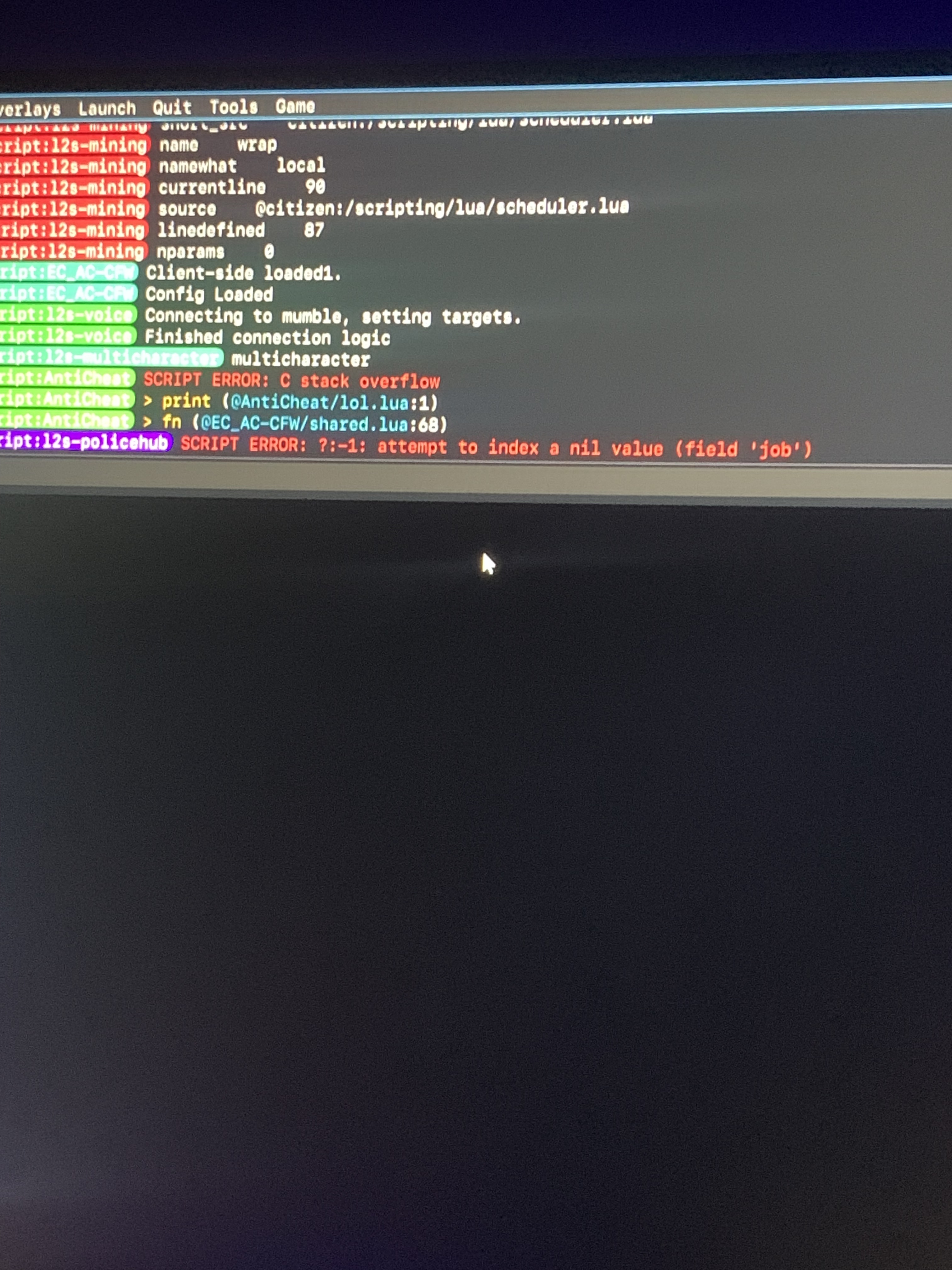 I am hidden in the game and I do not know the problem, and most of the ...