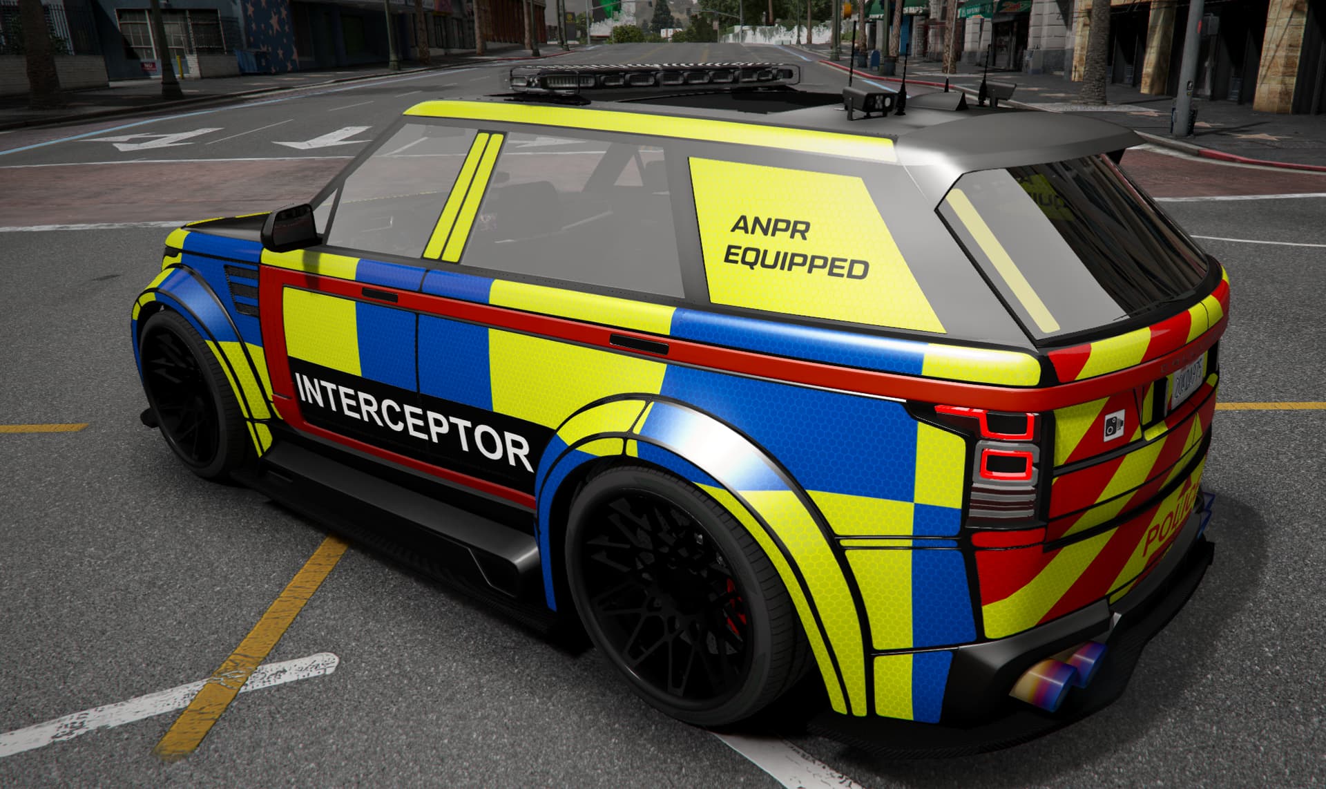 Baller Widebody Police Marked UK - FiveM Releases - Cfx.re Community