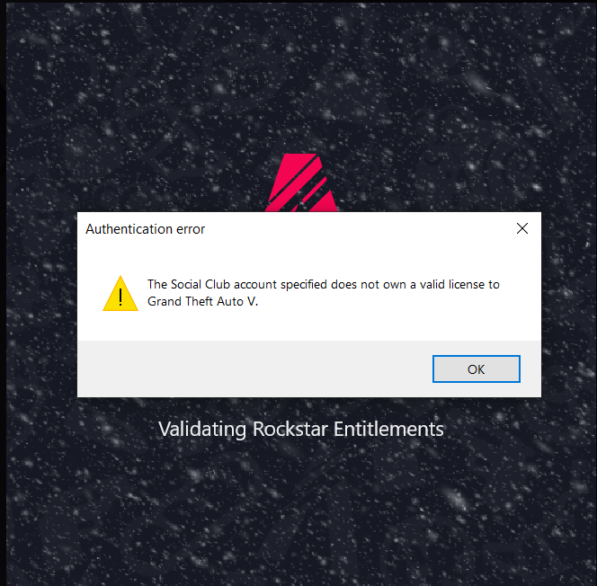 Invalid Rockstar License – Old Social Club Account Linked to Epic Games ...