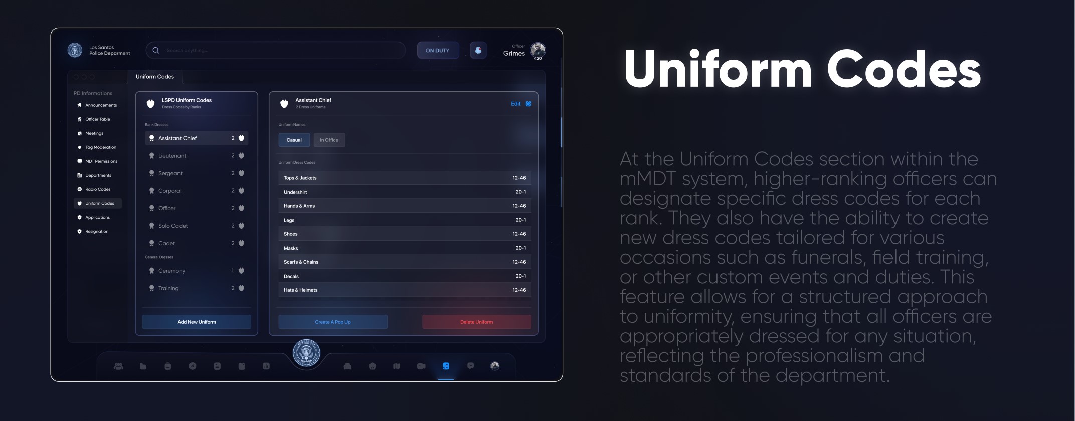 CodeM mMDT All In One (Most Detailed MDT) - FiveM Releases - Cfx.re ...