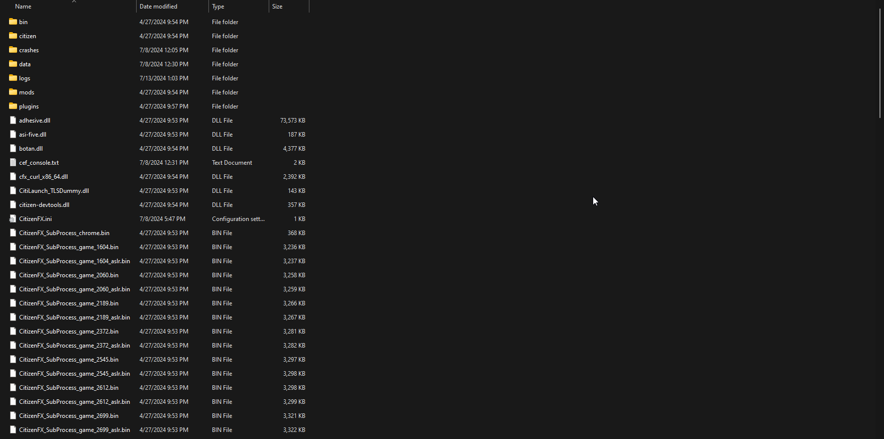 stuck on updating game storage - FiveM Client Support - Cfx.re Community