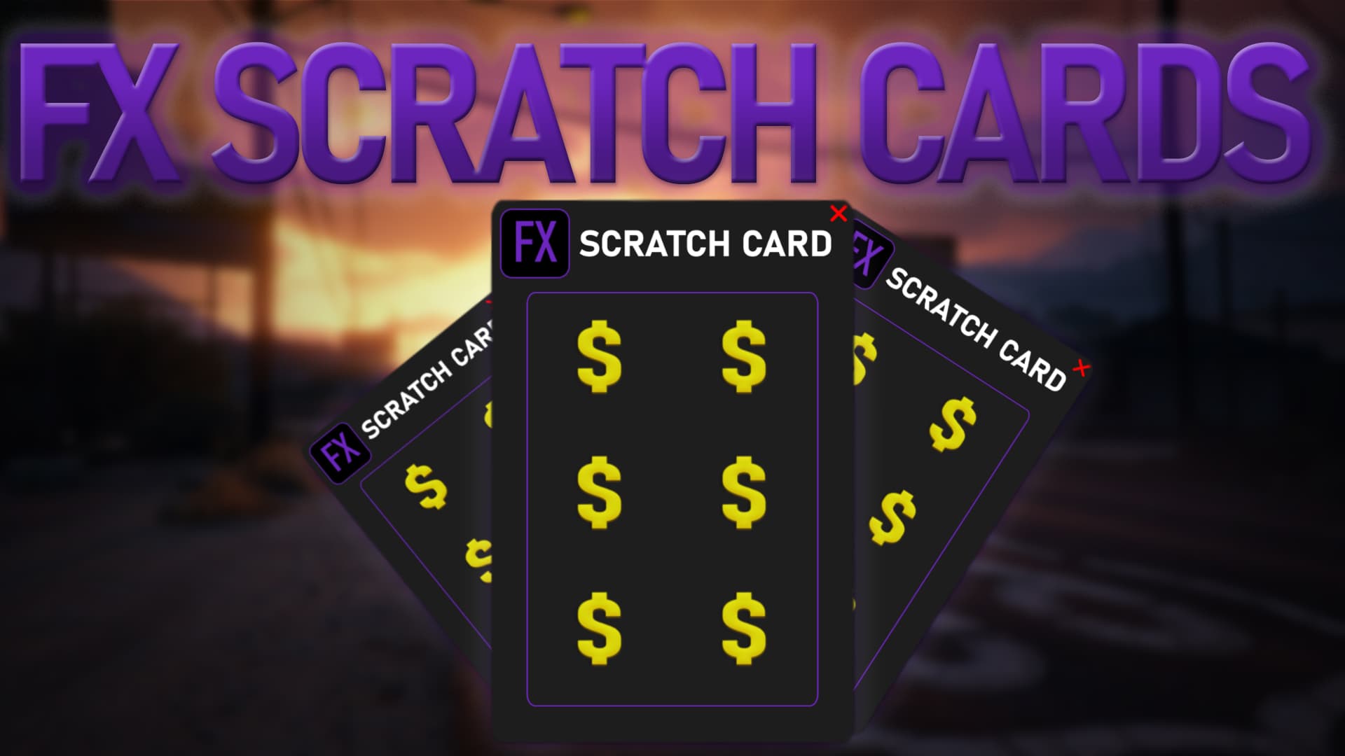 fxScratchCards [FREE] [ESX] [QB] - FiveM Releases - Cfx.re Community