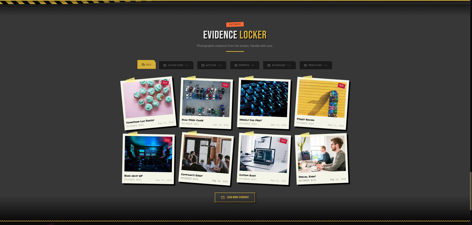 FiveM Streetstyle Website Template | Swisser-Web-03 - FiveM Releases ...