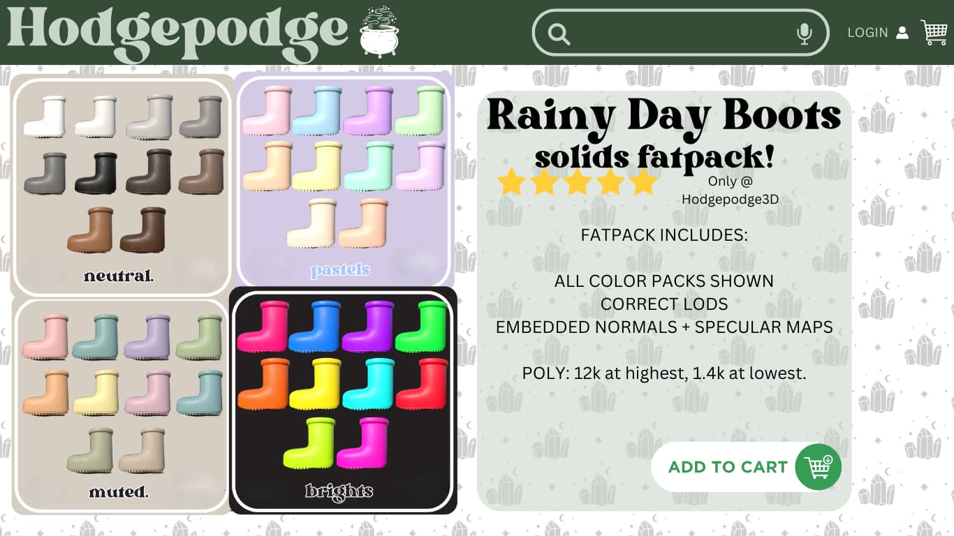 [paid] rainy day boots - 100% custom mesh + textures - FiveM Releases ...