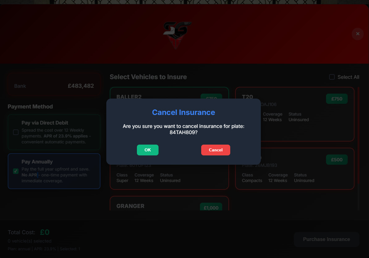 Vehicle Insurance - FiveM Releases - Cfx.re Community