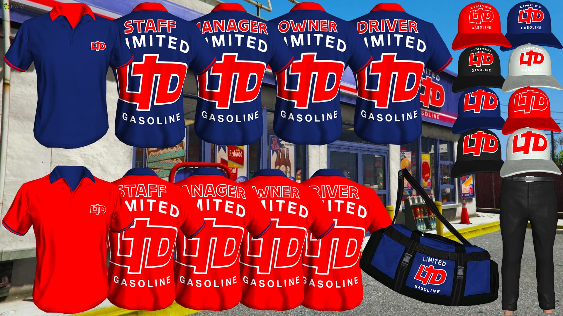 LTD Uniform 1 for Male and Female [Lore Friendly] - FiveM Releases ...