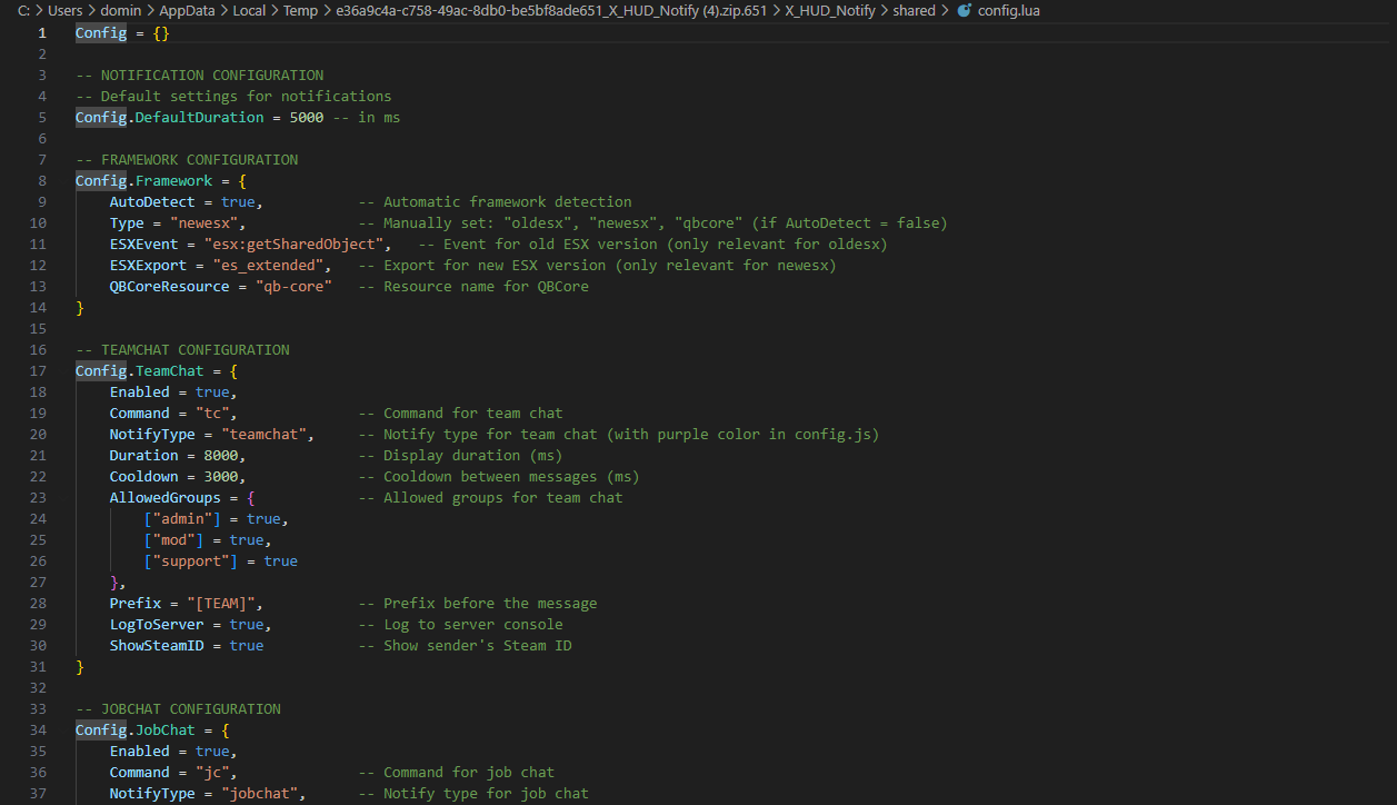[ESX, QB, STANDALONE] X-HUD Notify - Modern Notification System - FiveM ...