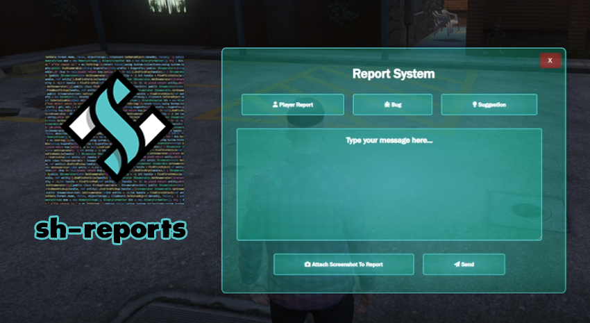 sh-reports (Standalone) - FiveM Releases - Cfx.re Community