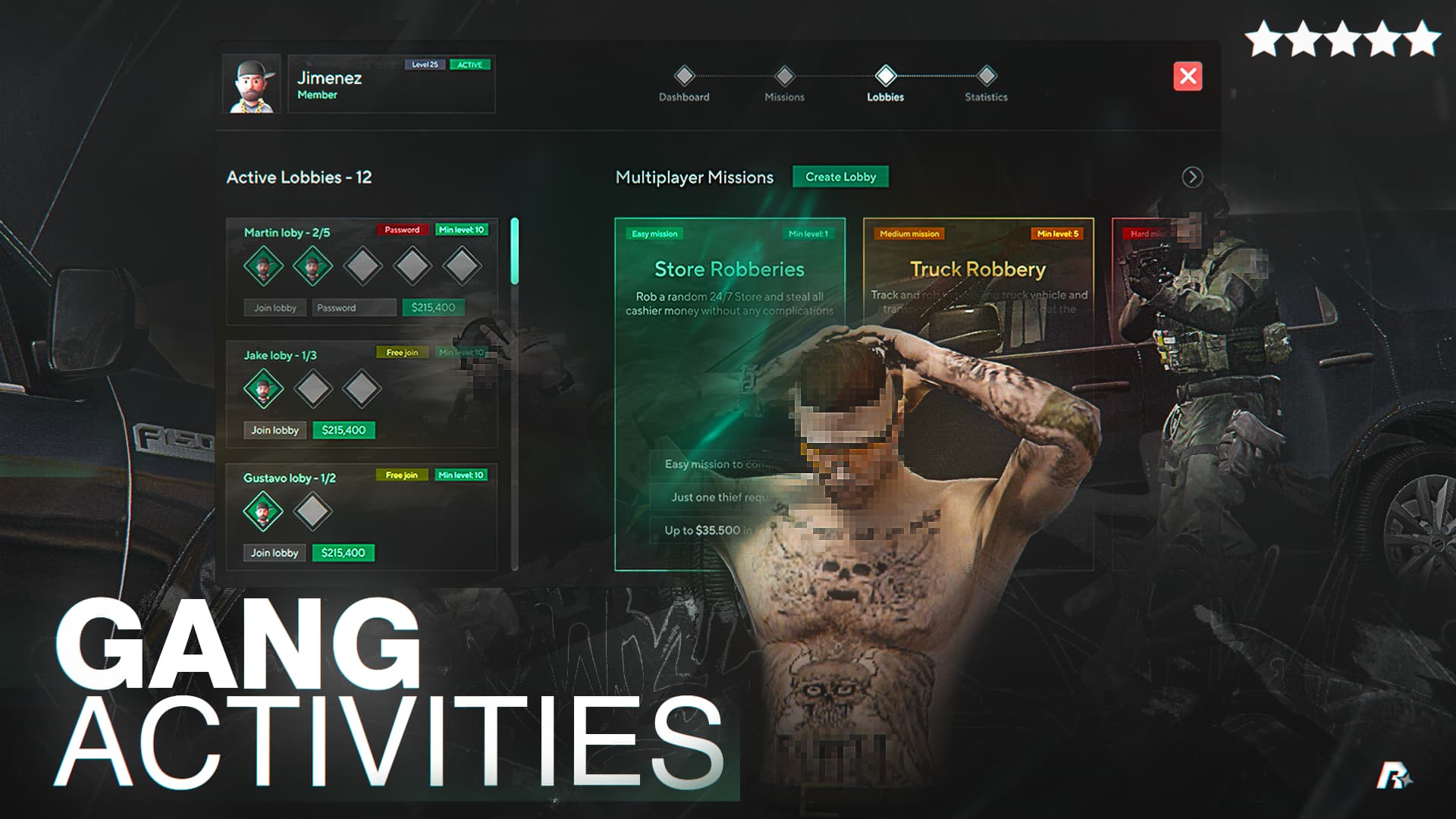 [PAID] Gang Activities: Complete Daily, Single, and Multiplayer ...