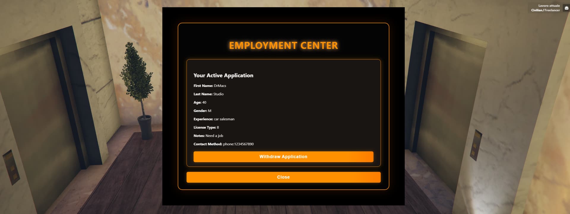 [PIAD][QB-Core] Job Center Plus — Enhanced Job Management for Your ...