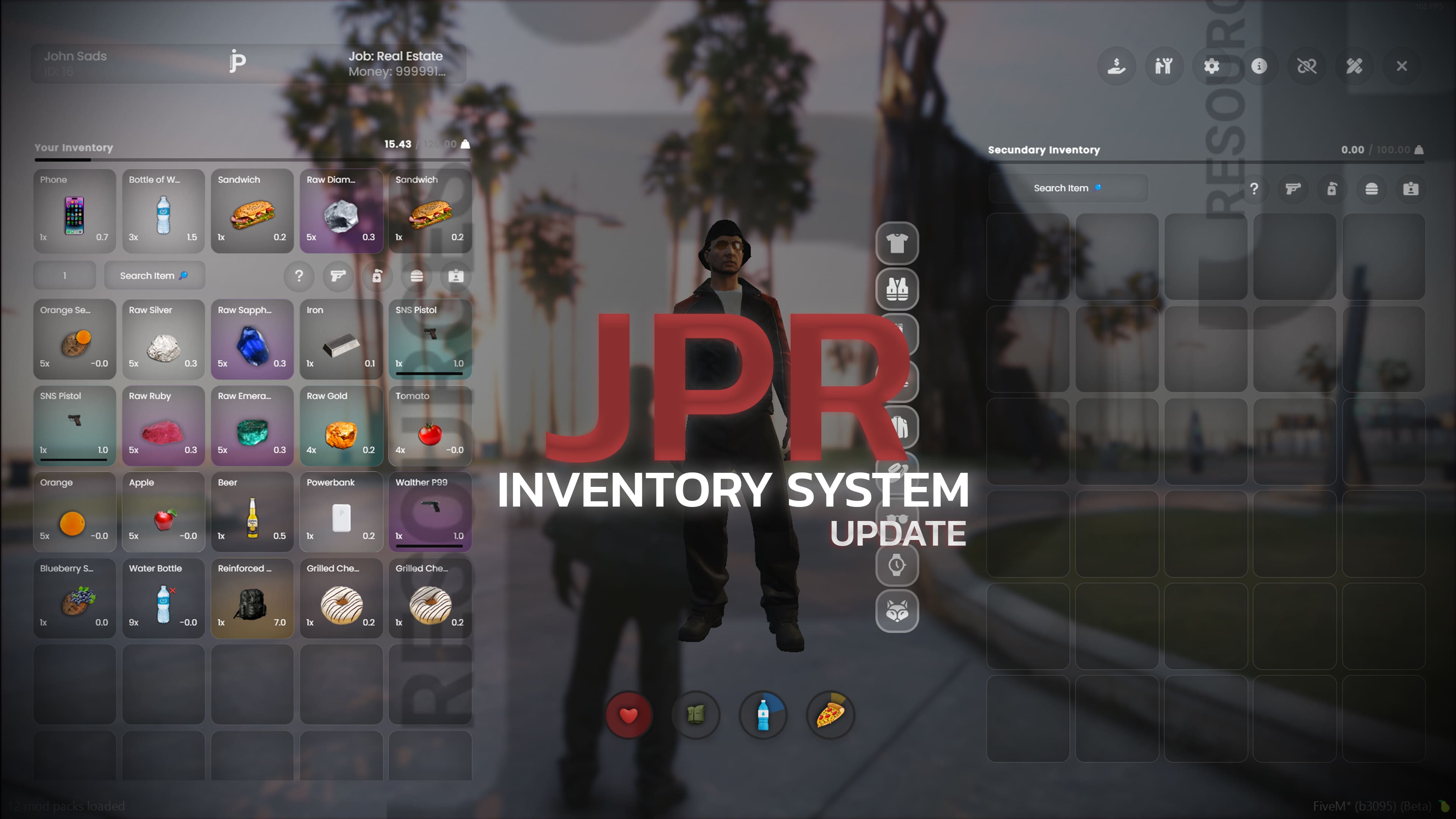 [PAID] [QBCore] JPR-INVENTORY - FiveM Search