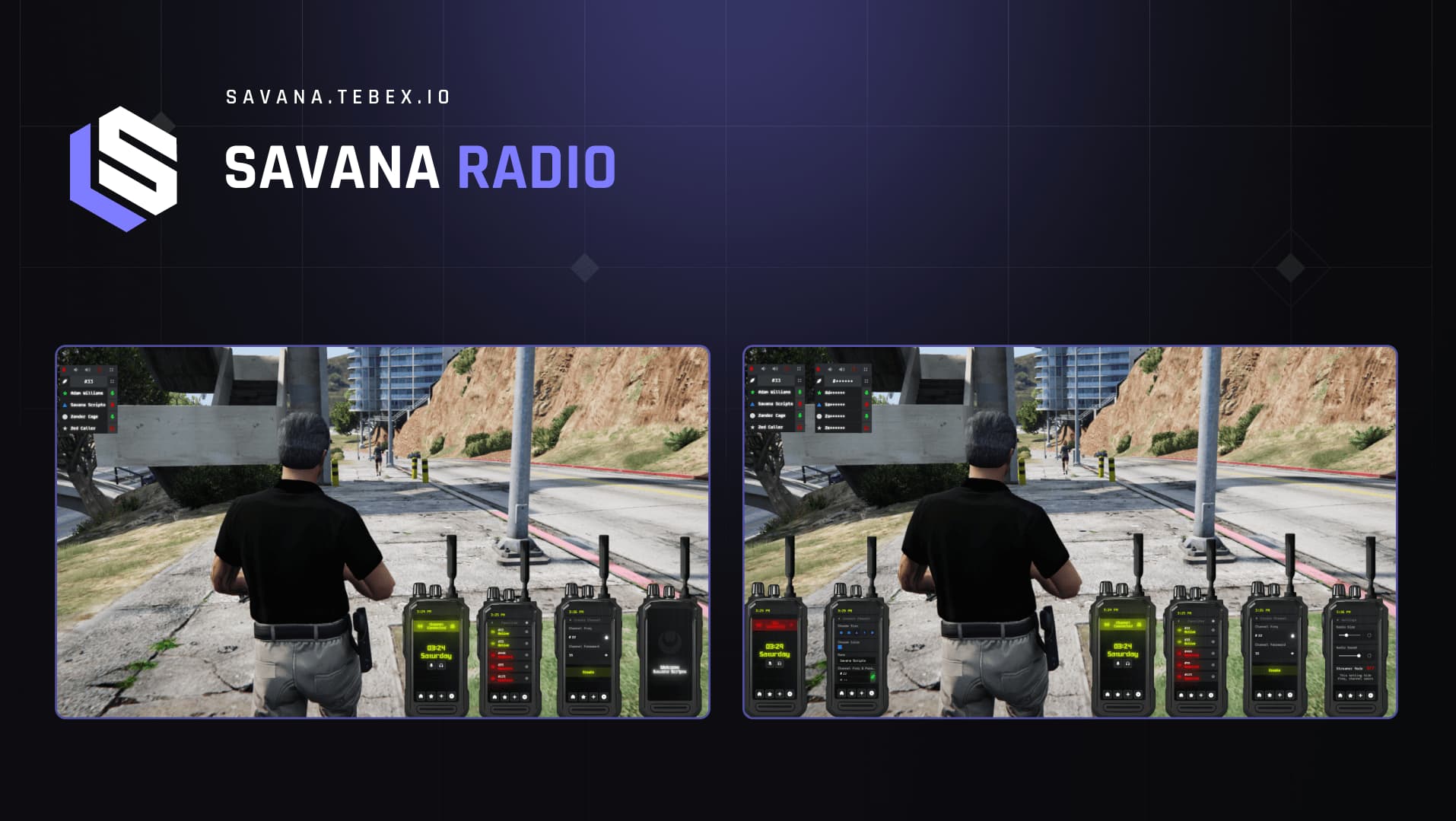 [SAVANA] Advanced Radio (Walkie Talkie) - FiveM Releases - Cfx.re Community