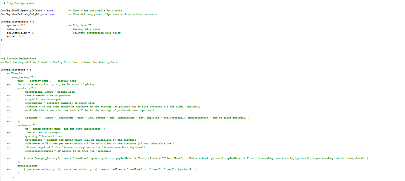 [ESCROW] [ESX] [standalone] CND Trucker Factories - Advanced Contract ...