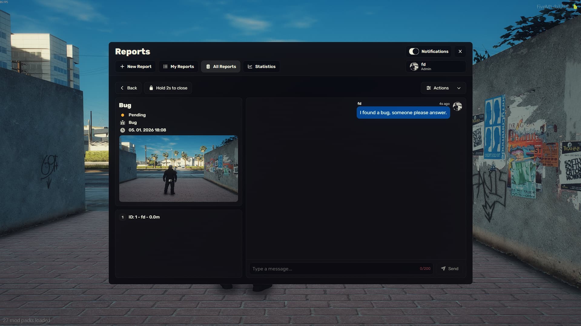 [ESX/QB] Reports - FiveM Releases - Cfx.re Community