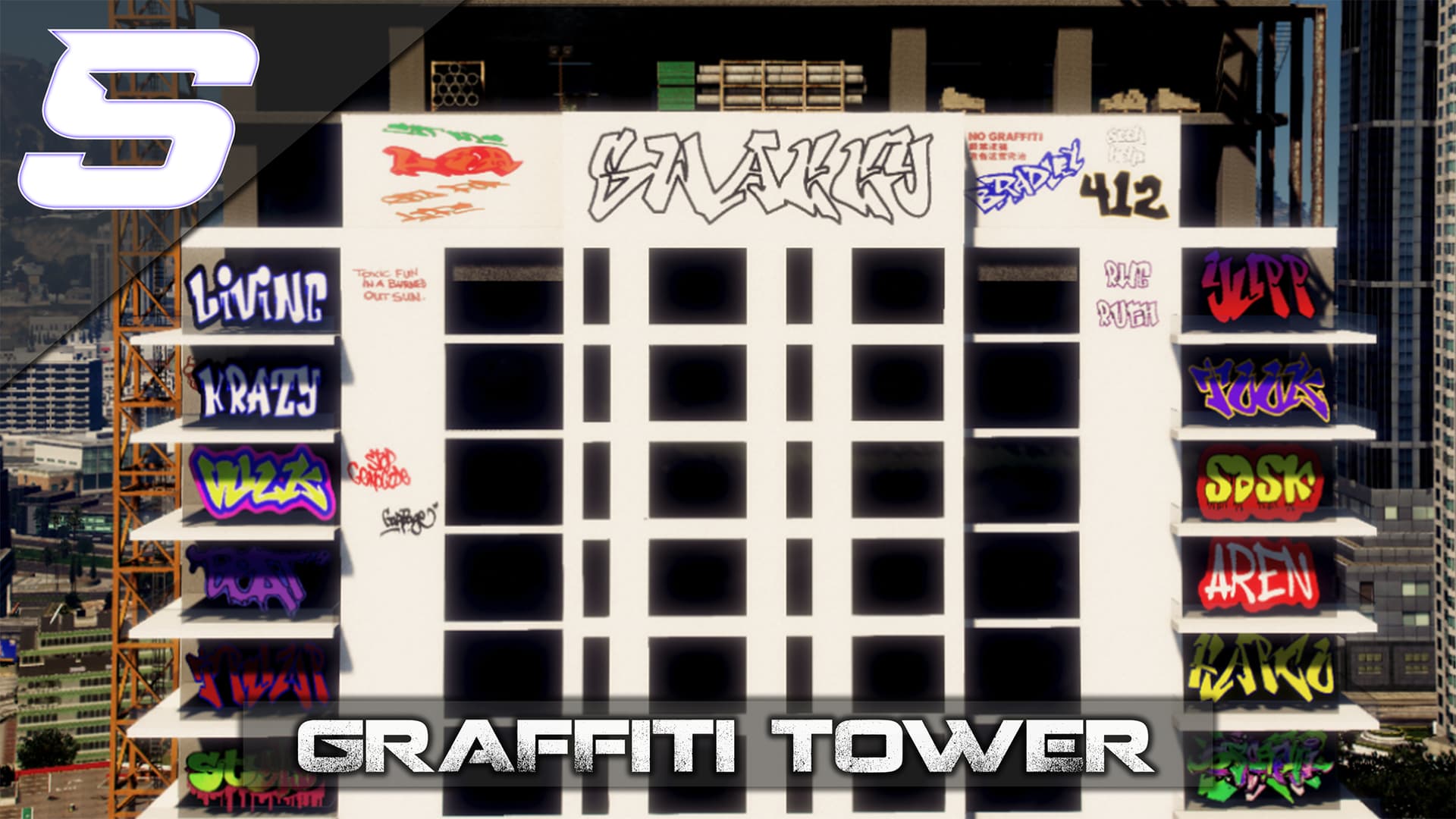 Graffiti Tower | FiveM Map - FiveM Releases - Cfx.re Community