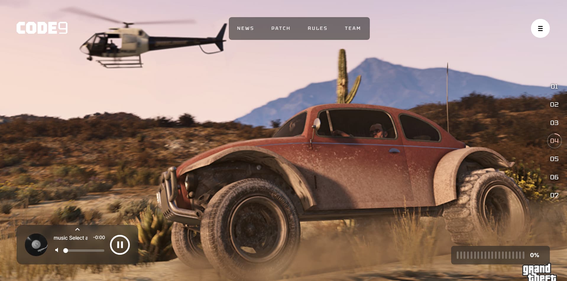 [PAID] Code9 - Loading Screen (Customizable Music list) - FiveM Releases - Cfx.re Community