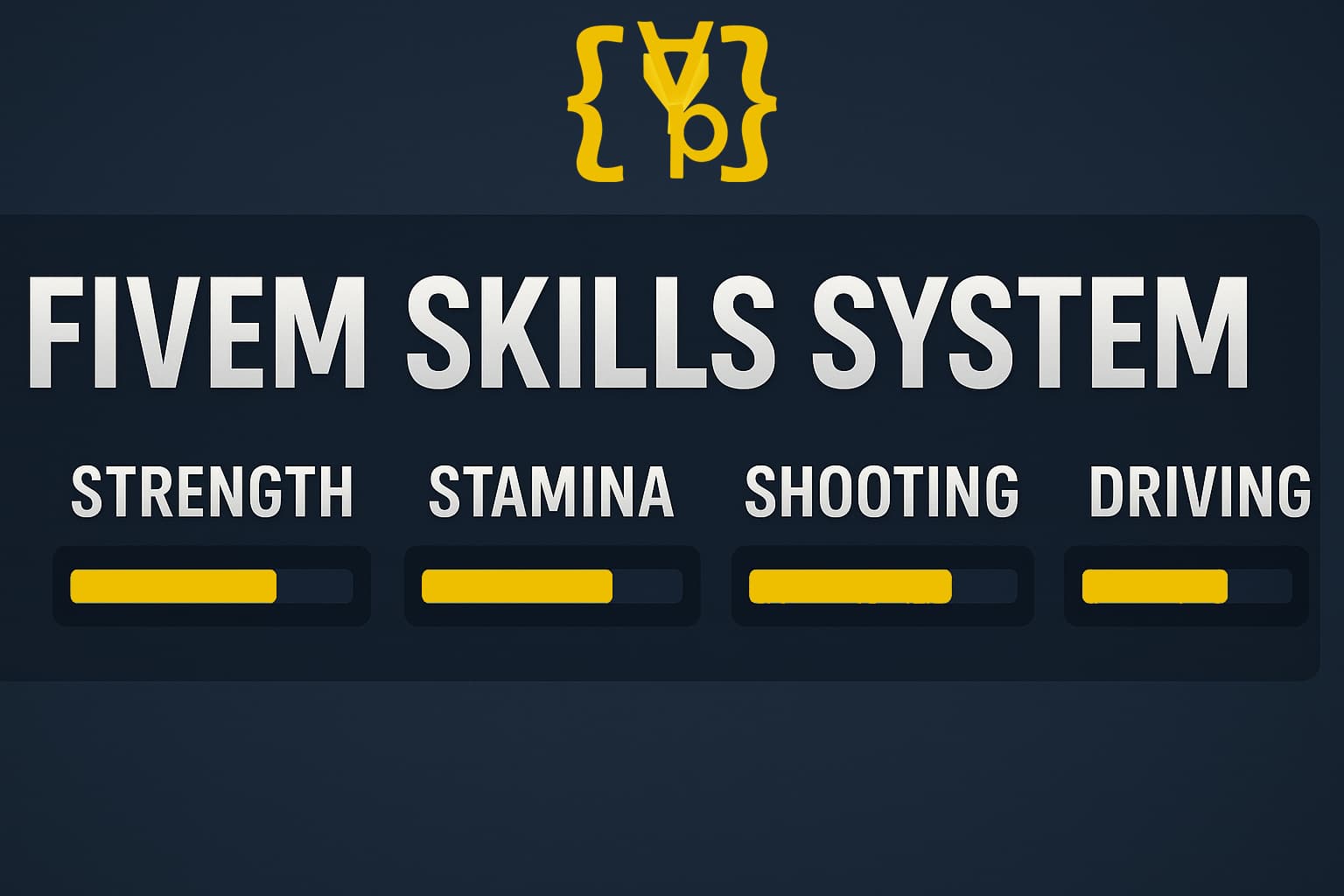 [ESX/QBCORE/vRP/Standalone] Skills System - FiveM Releases - Cfx.re Community