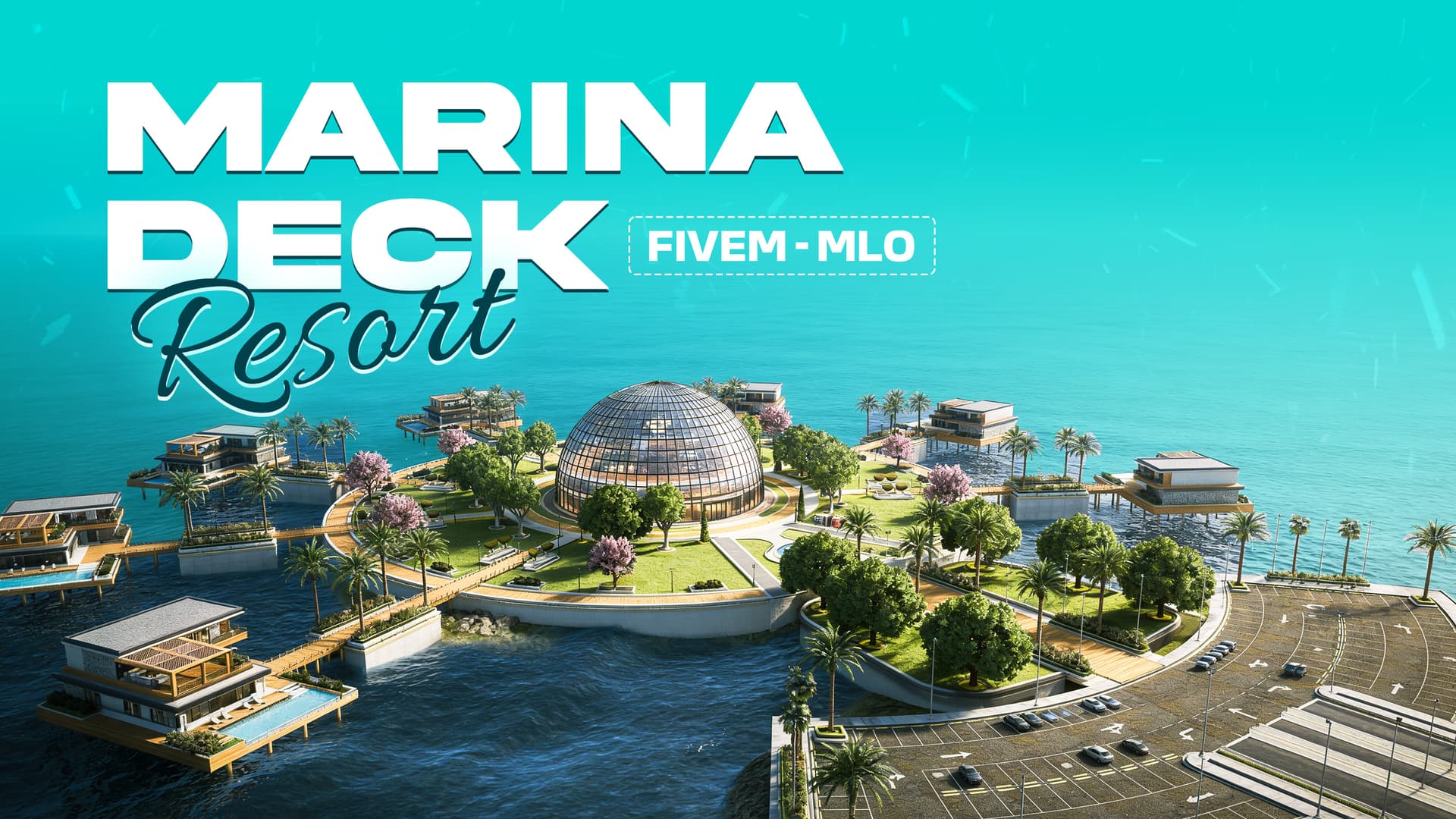 MARINA DECK RESORT – Luxury Over-Water Resort | 7 Villas + 2-Floor Dome ...
