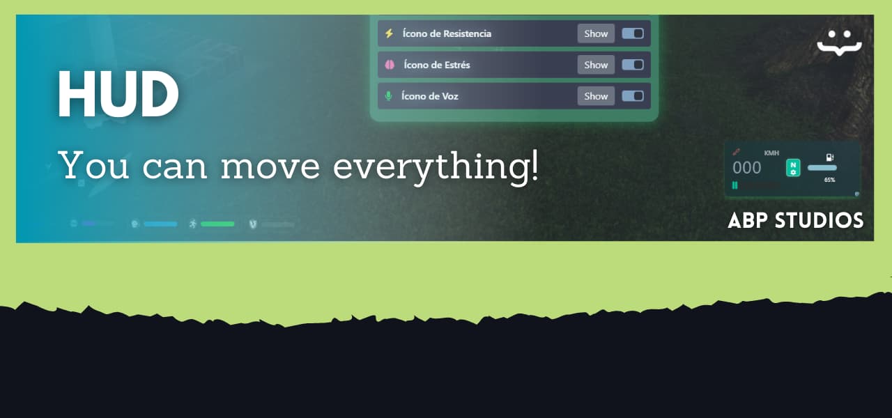 [PAID] ABP Hud - All Movable | esx/qbcore - FiveM Releases - Cfx.re ...