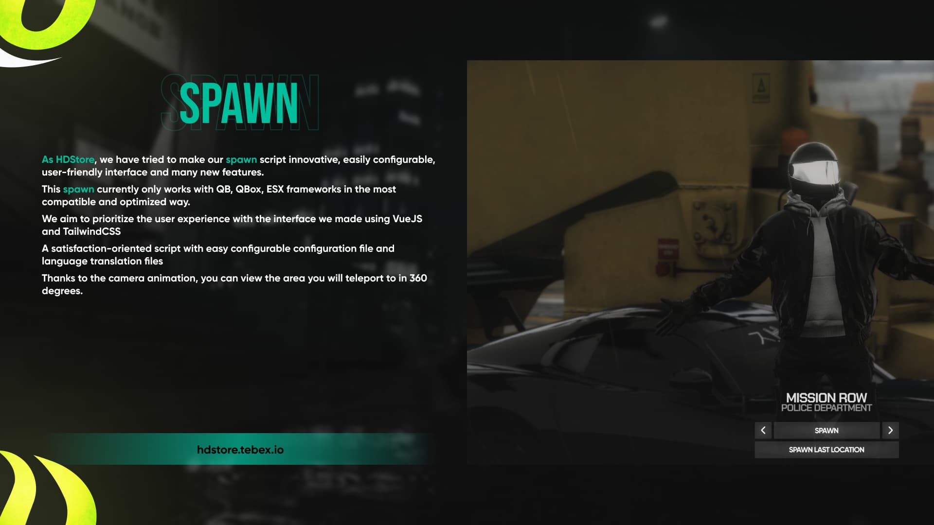 [PAID] Spawn Selector - FiveM Search