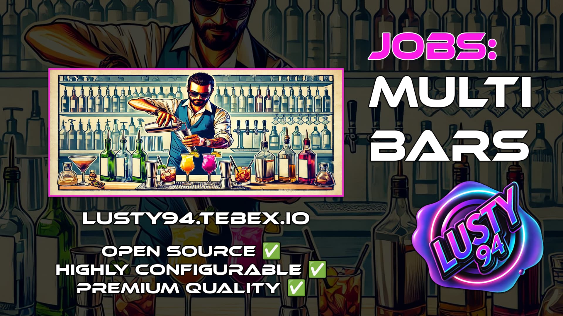 [PAID] [QB] Multi Bars Script - 1 Resource To Do It All! - FiveM ...