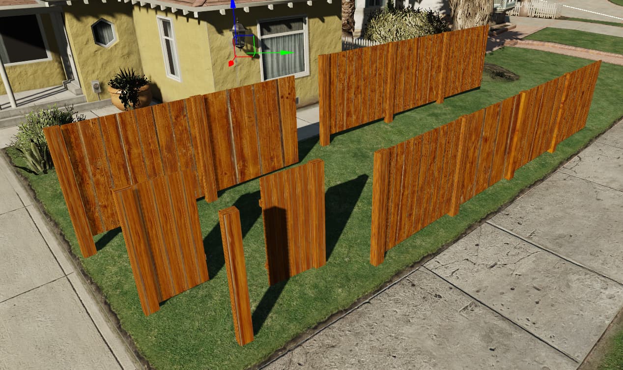 [PROP][FREE] Fencing - Brick - Timber Panel - FiveM Releases - Cfx.re ...