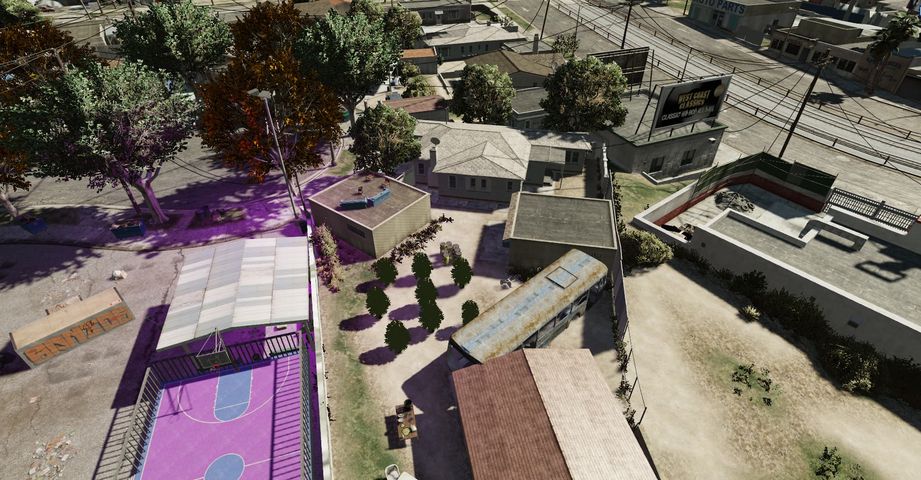 [MAP][PAID] Ballas Gang Hood Map Fivem GTA 5 RP + Interior - FiveM ...