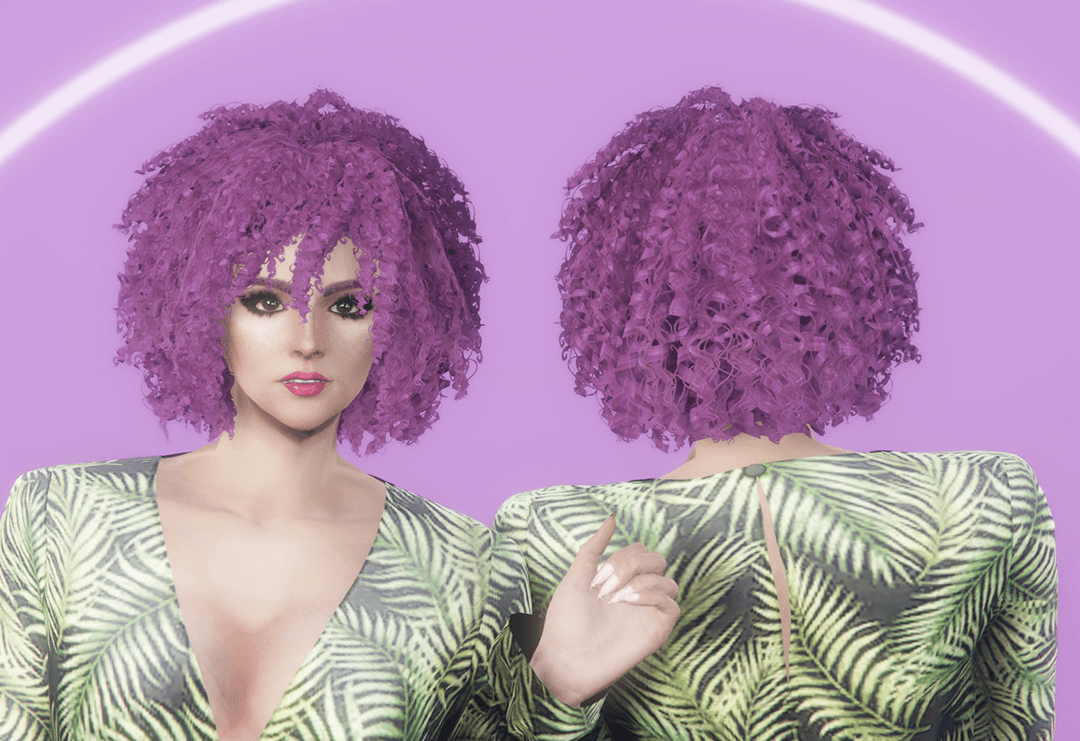 [PAID] Short hairstyle afro for MP Female - FiveM Releases - Cfx.re ...