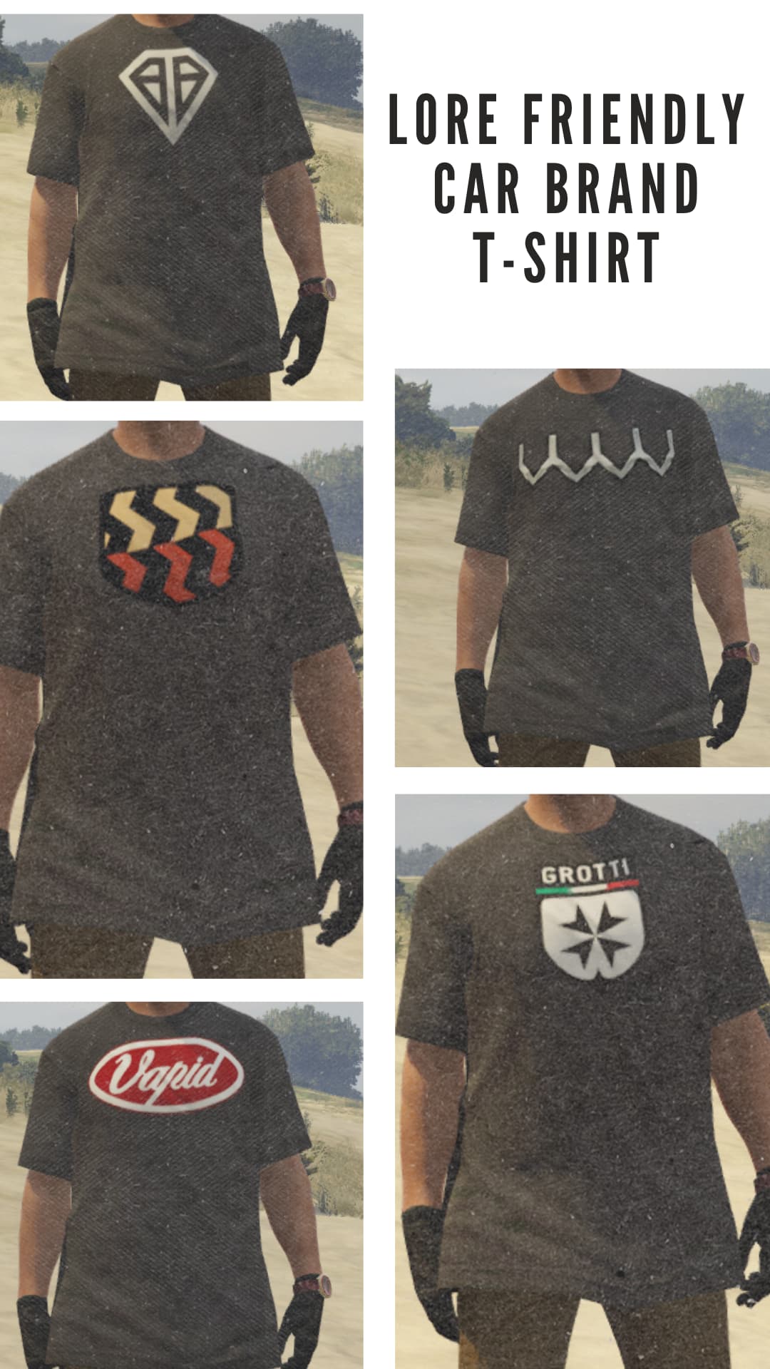 [PAID] Lore-Friendly Car Brand T-Shirt - FiveM Releases - Cfx.re Community