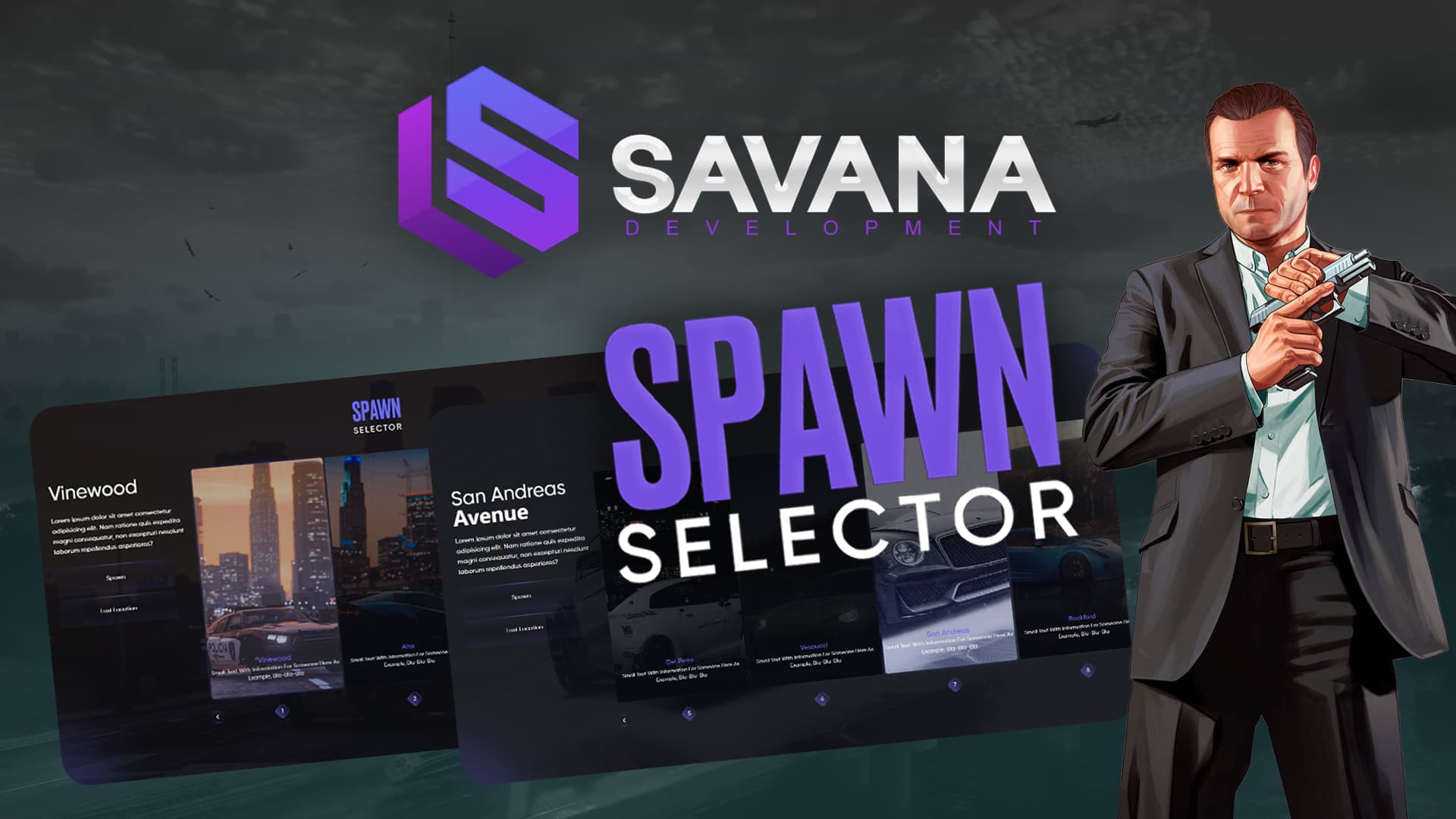 [SAVANA] Spawn Selector [QB/ESX] - FiveM Releases - Cfx.re Community