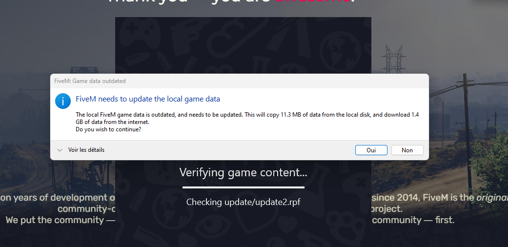 [Bug] Updating game storage - FiveM Client Support - Cfx.re Community