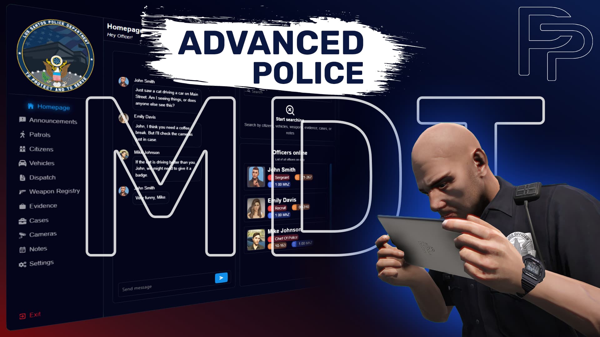 [PAID] Advanced Police MDT Script - FiveM Releases - Cfx.re Community
