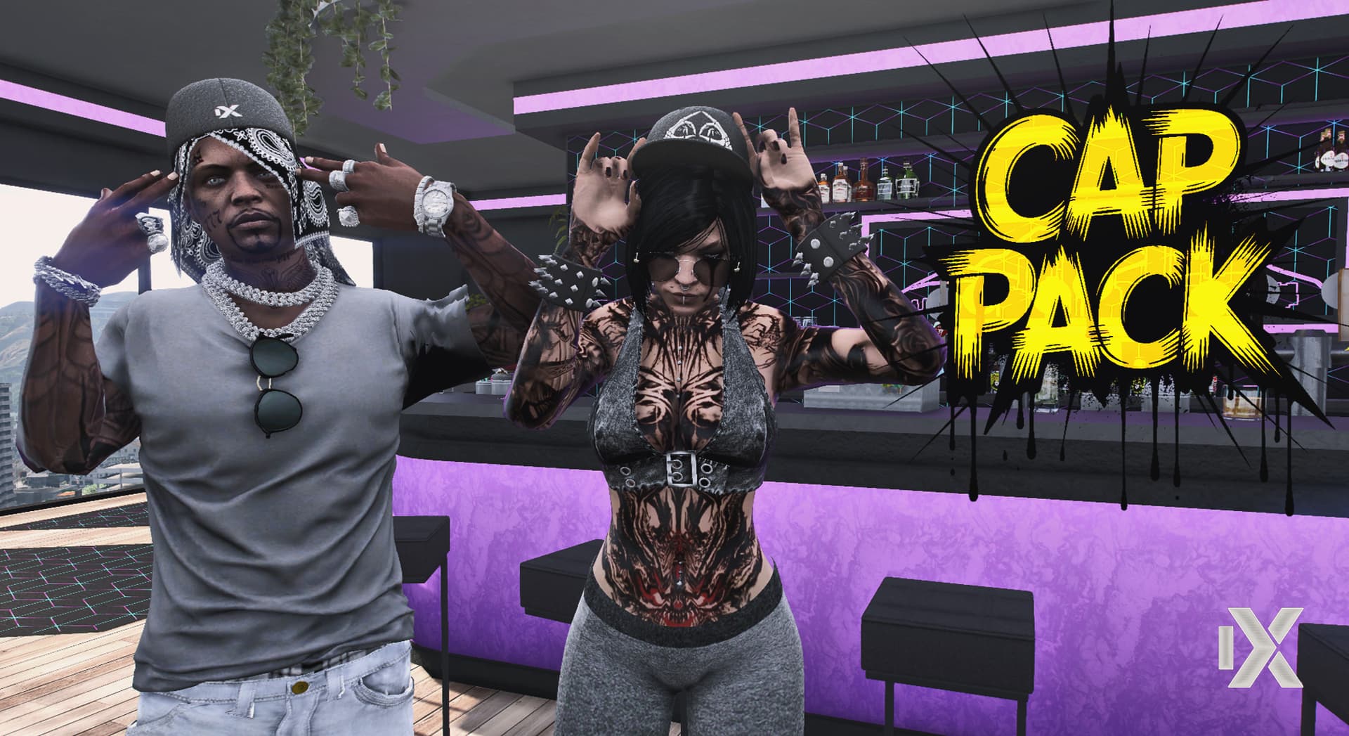 [PAID] Cap Pack (with physics) Fivem - Female & male MP - FiveM ...