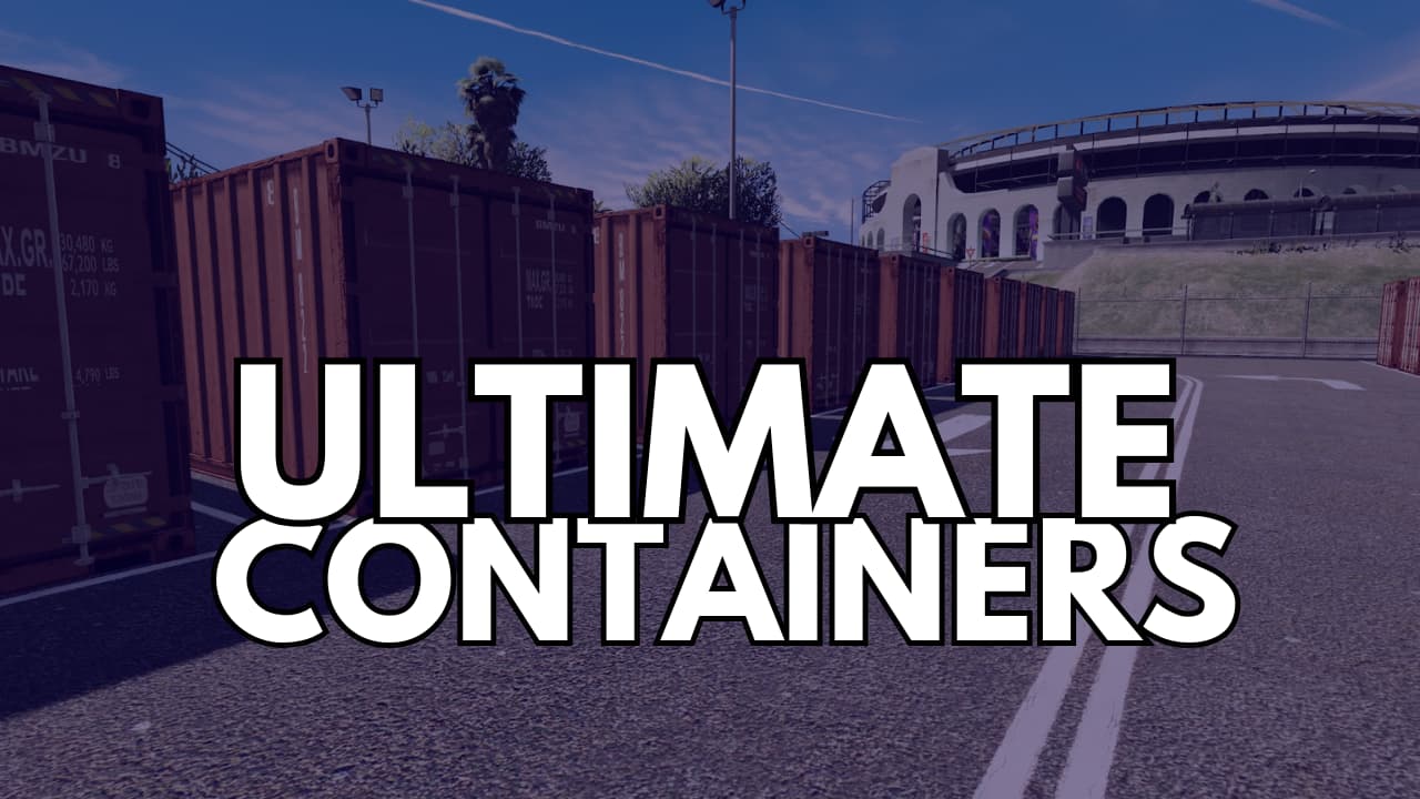 [OX][QBX] Ultimate Containers - FiveM Releases - Cfx.re Community