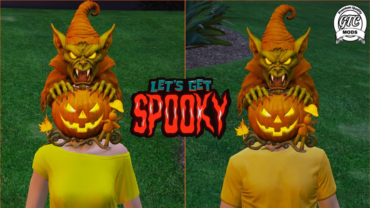 🎃 Pumpkin Goblin Halloween Mask for FiveM ( Male & Female ) - FiveM ...