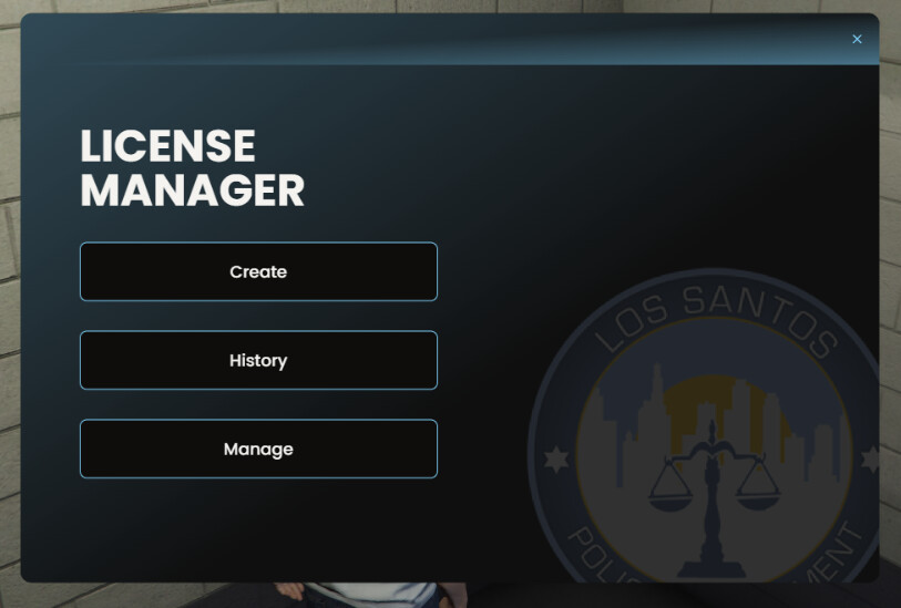 License Manager (ID Card + Badge + Licenses) [ESX][QB][QBOX] - FiveM ...