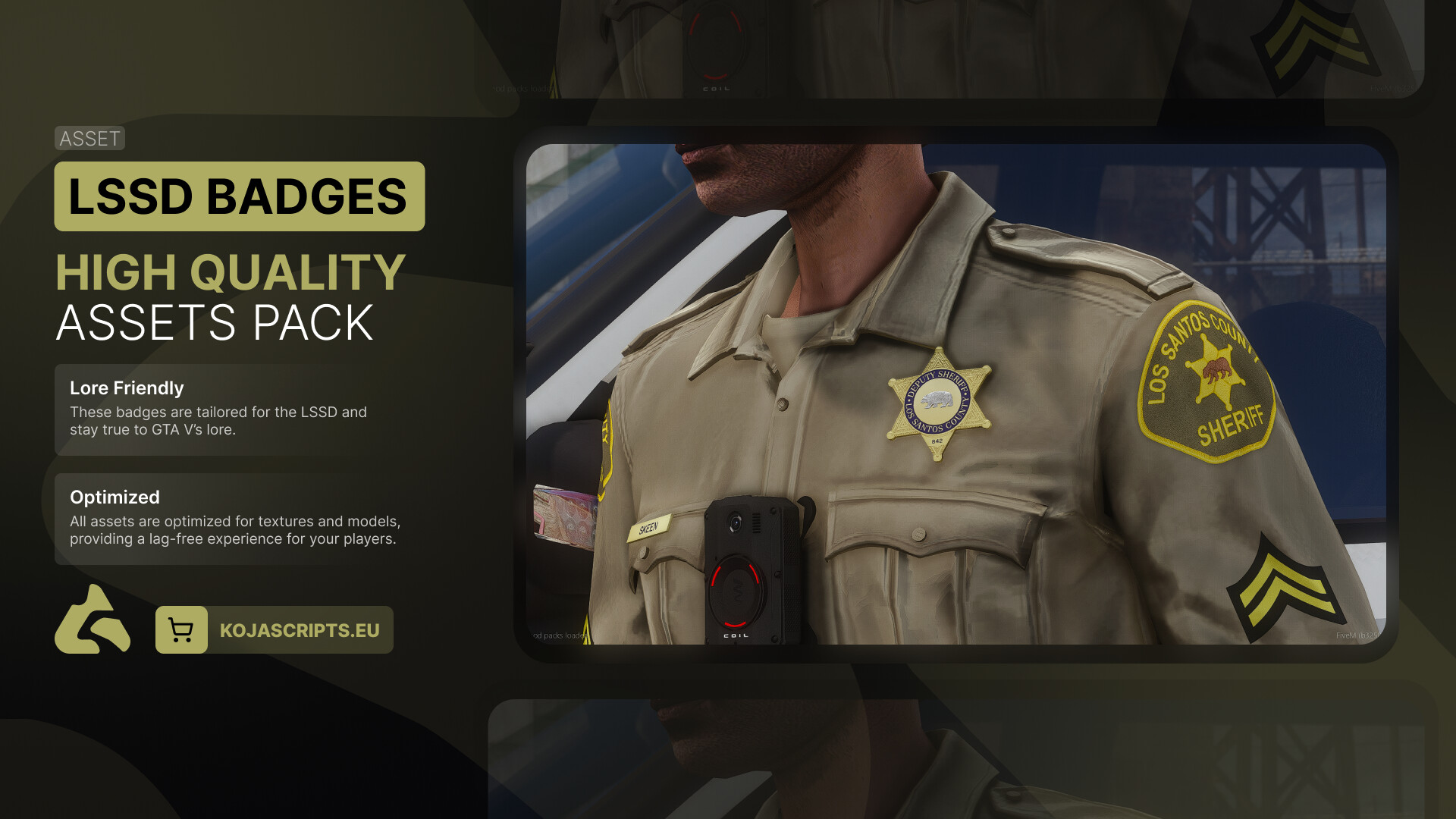 LSSD Badges Pack [PAID] - FiveM Releases - Cfx.re Community