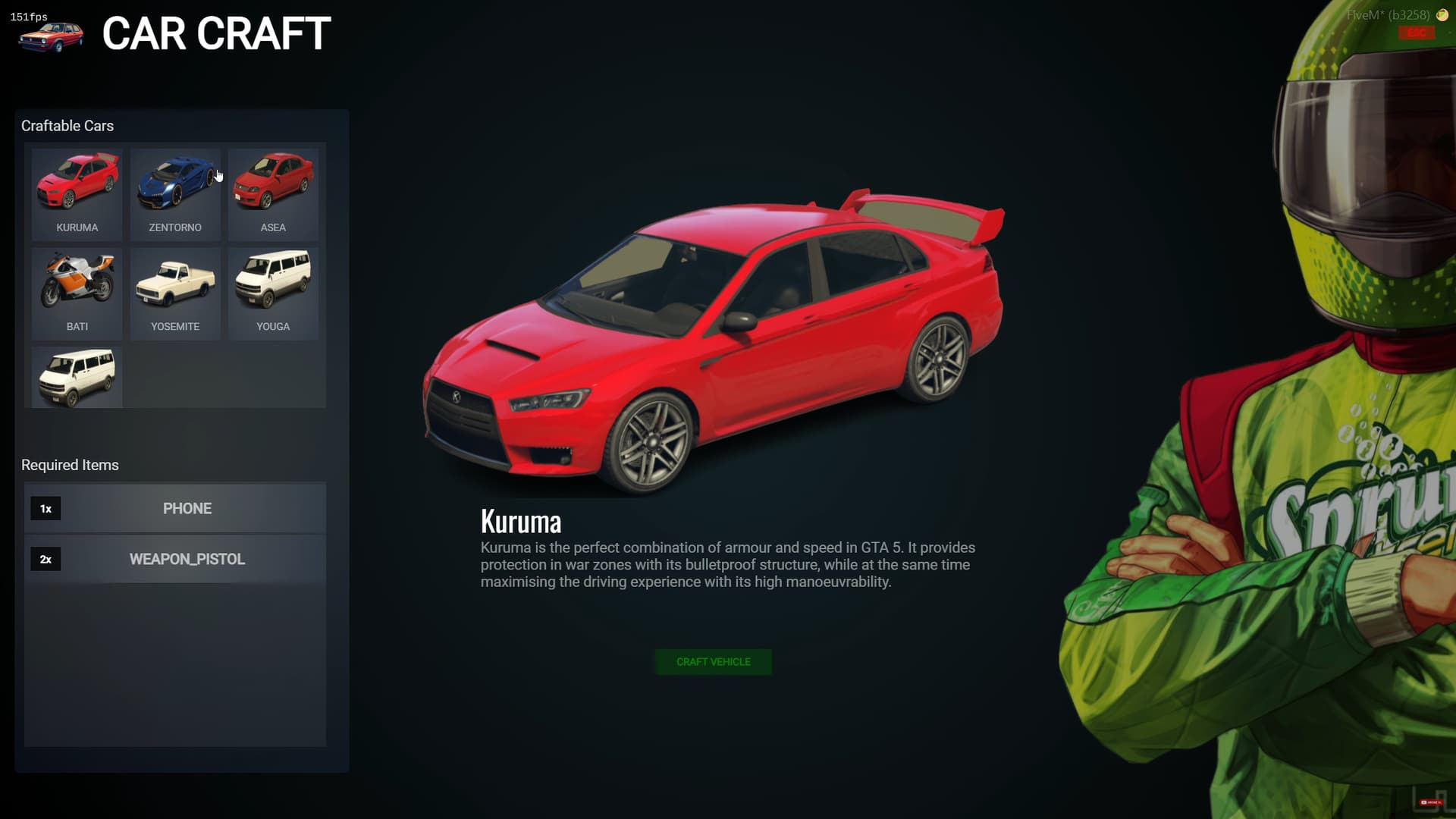 PAID - lifeless-carCraft | Craft your car! | VAG - Premium FiveM ...