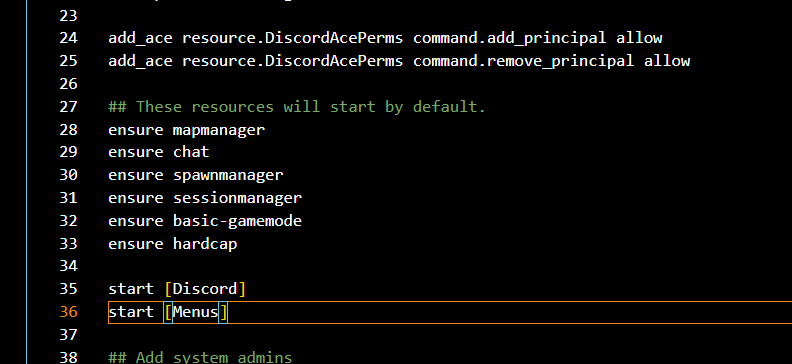vMenu With DISCORD ACE PERMS | Zwrks Super Simple Guide - Server ...