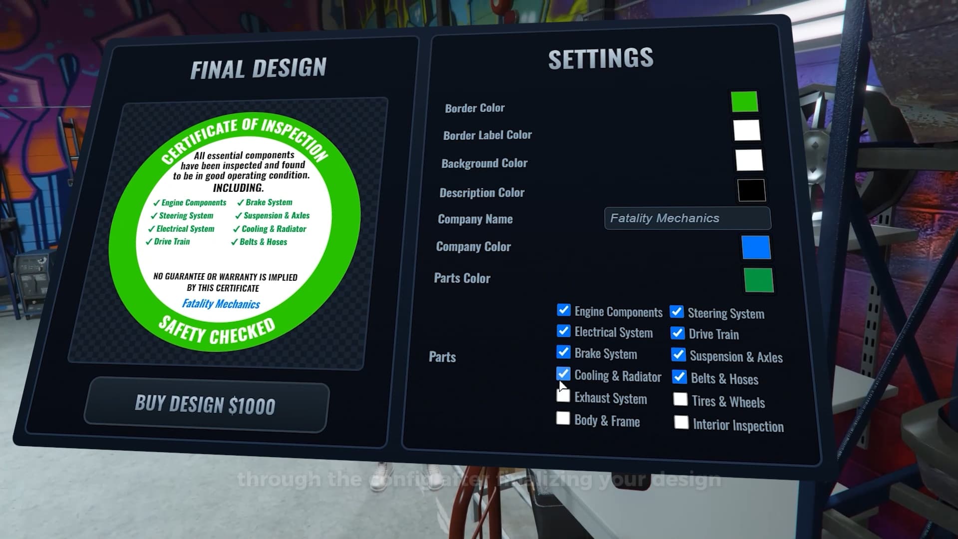[Release] [ESX / QB / OX] Inspection Tag System | Mechanic Dashboard ...