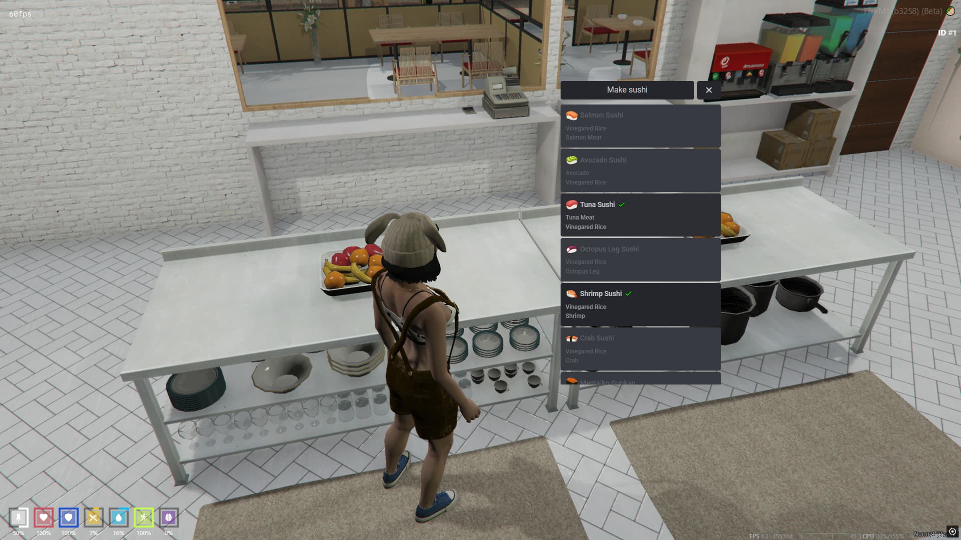 [QB\ESX] Sushi restaurant job script - FiveM Releases - Cfx.re Community
