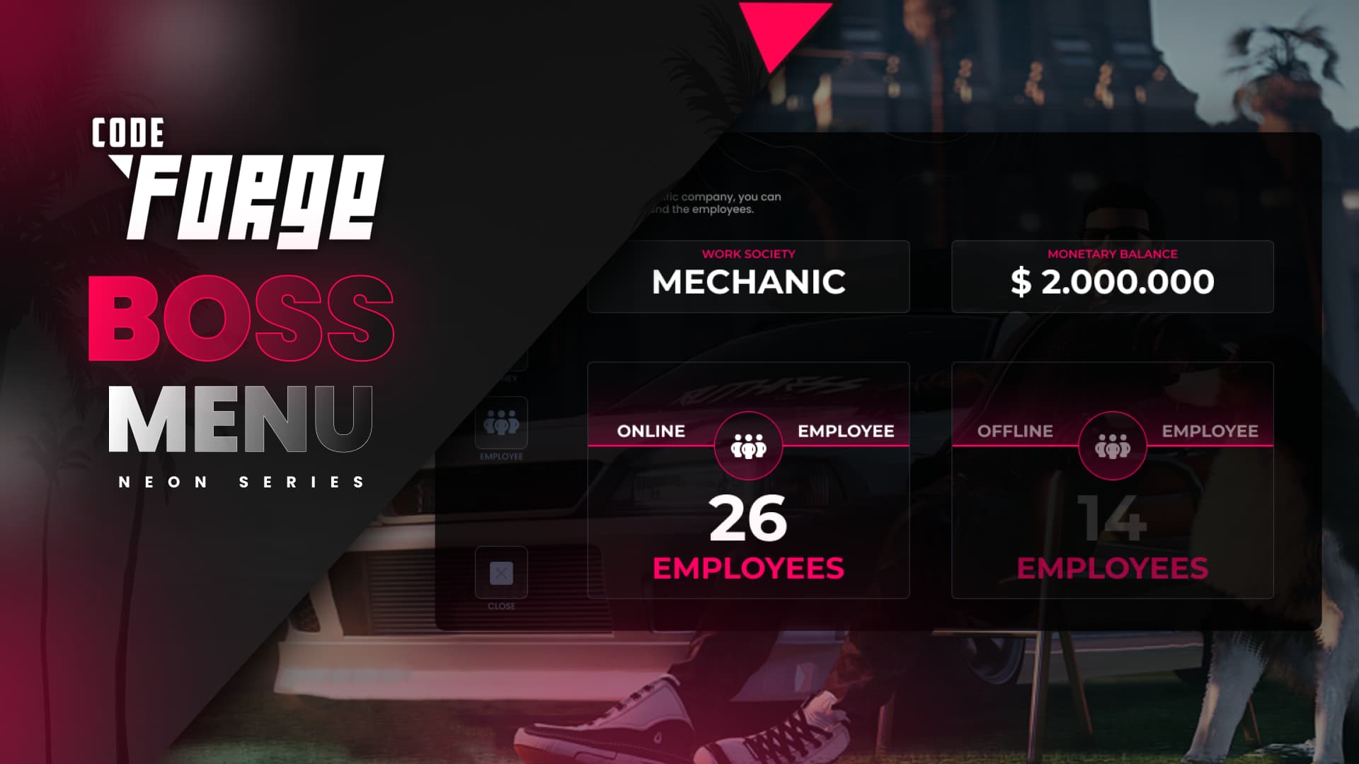 [ESX/QB] Boss Menu with Stashes compatible with MultiJob - FiveM Releases - Cfx.re Community